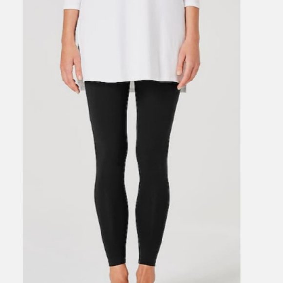 J Jill Pants And Jumpsuits J Jill Plus Size Navy Blue Slim Pima Ankle Leggings Stretch Waist